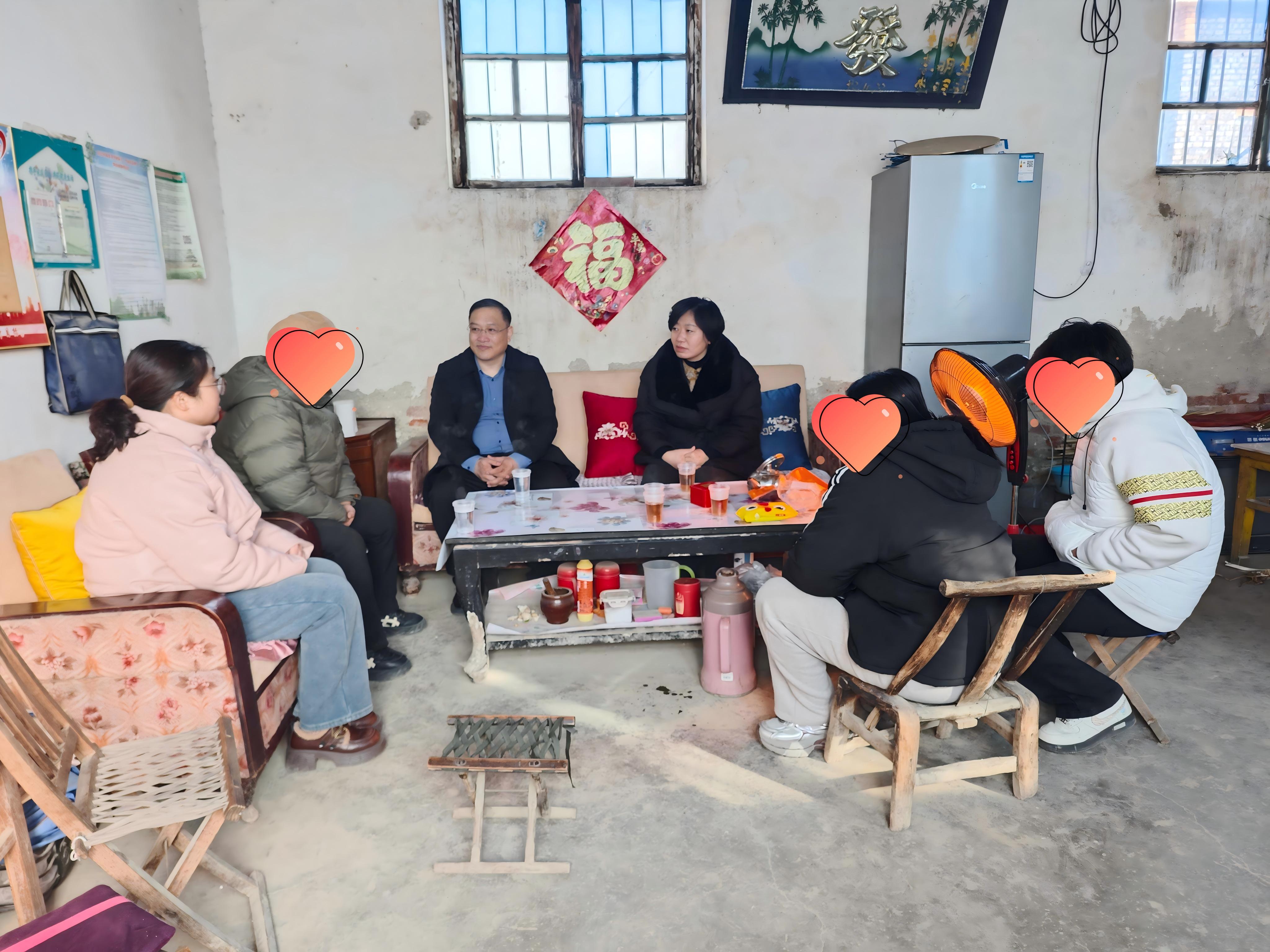 情系困难学子，共架育人桥梁——精神卫生学院开展寒假家庭经济困难学生走访慰问活动