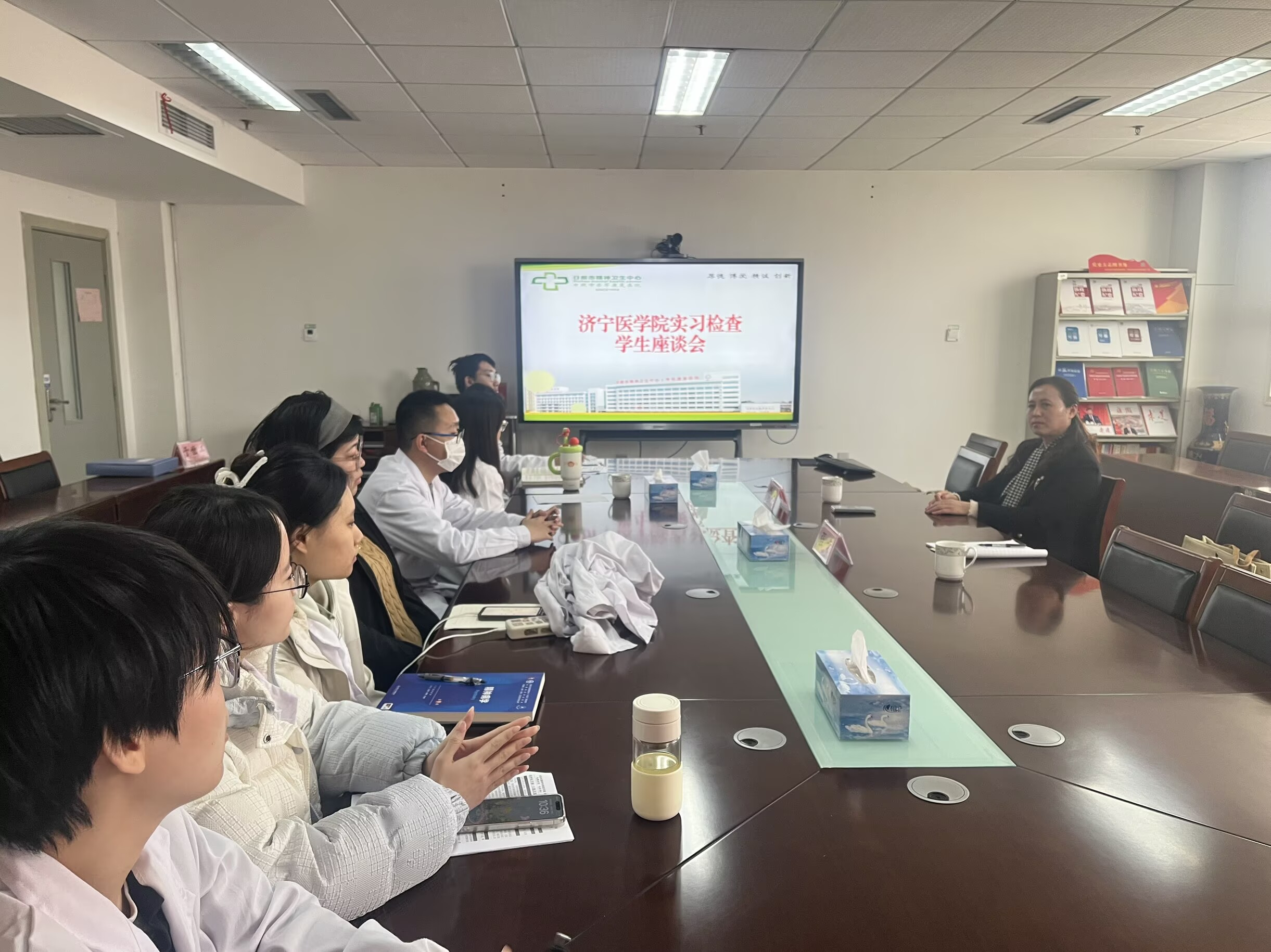 学院赴日照精神卫生中心开展访企拓岗与实习检查工作